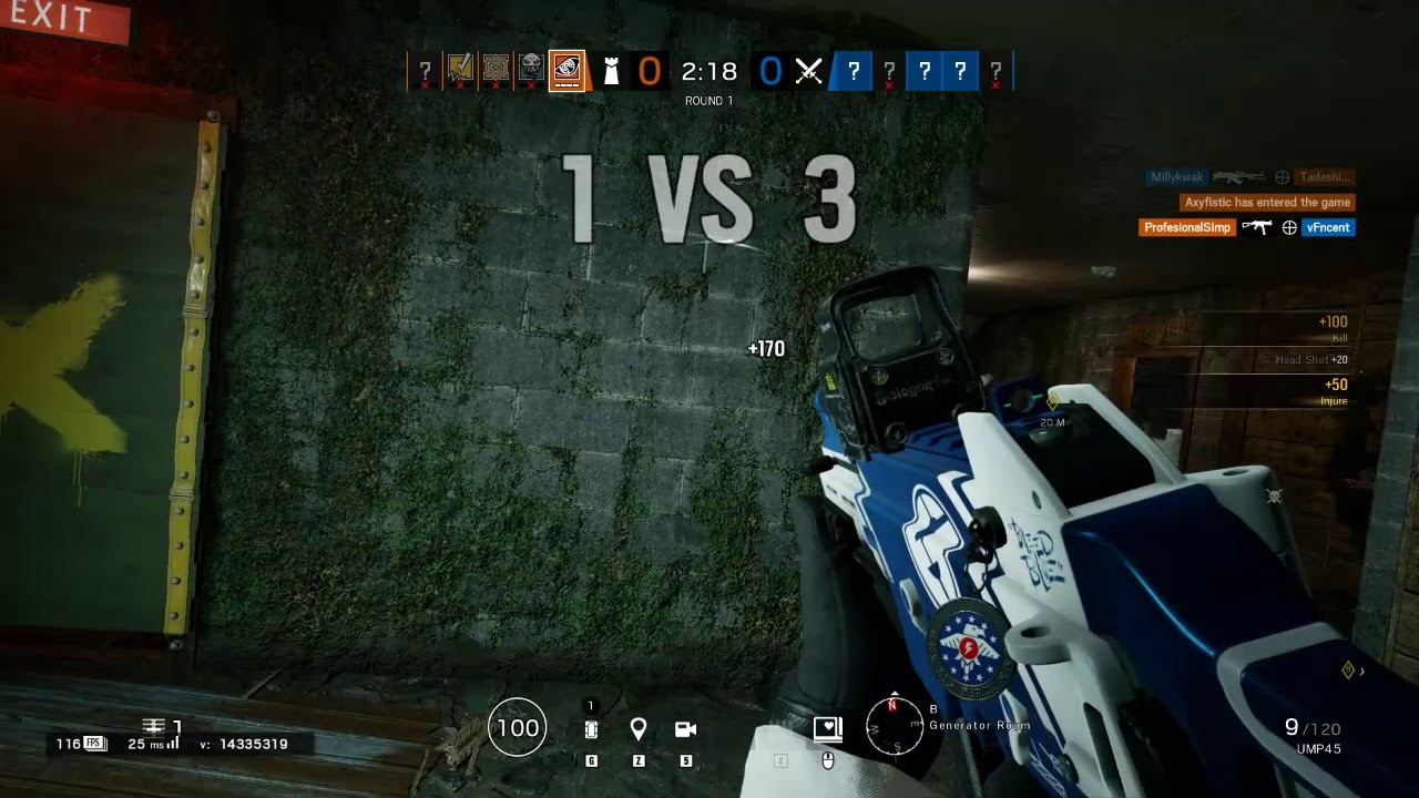 Sick quad R6 siege - YouTube