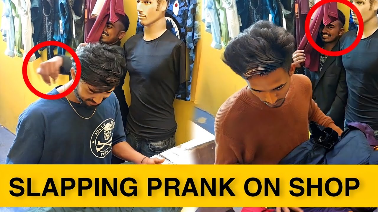 Slapping Prank On Shop Gone wrong || Singh Ji Vlogs - YouTube