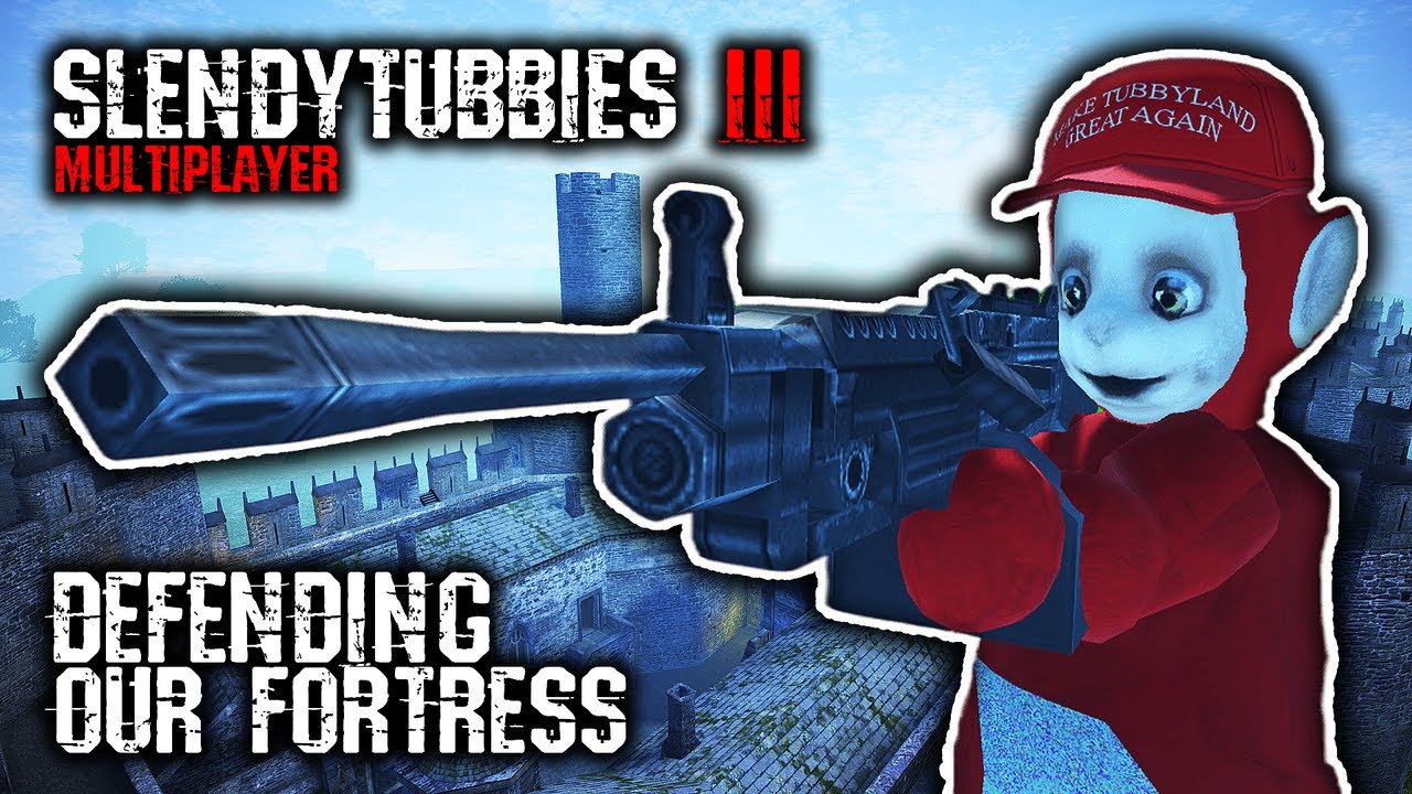 Defending Our Fortress :D Slendytubbies 3 Multiplayer - Survival Mode ...