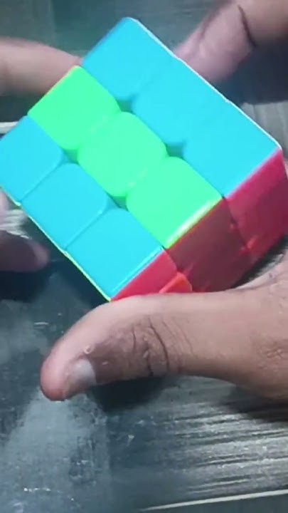 How to make Plus pattern in Rubik's cube simple Hack #phonk by Cube ...