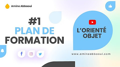 La programmation orienté objet - YouTube