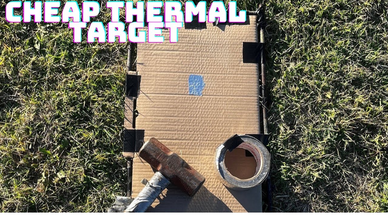 Cost Effective Thermal Zeroing Target - YouTube