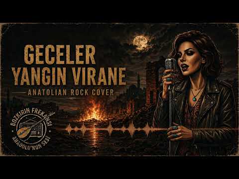 Geceler Yangın Virane | Anatolian Rock Cover | Bozkırın Frekansı 