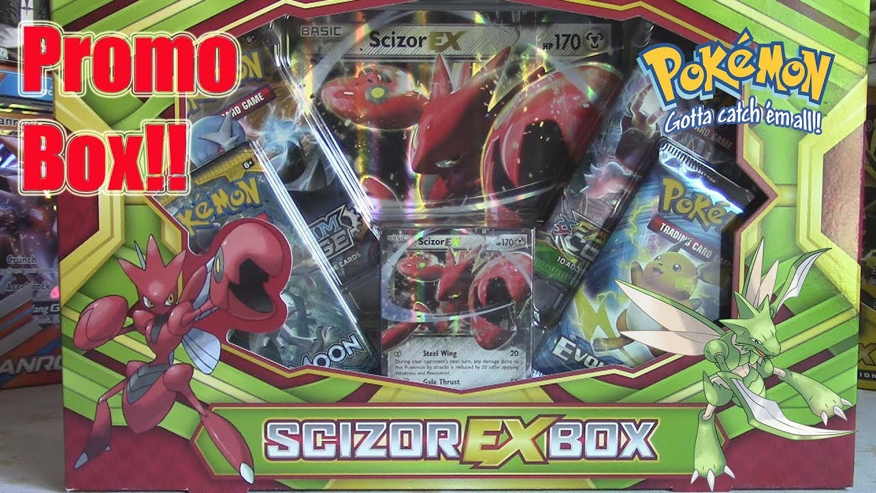 Opening A Scizor EX Box! - YouTube