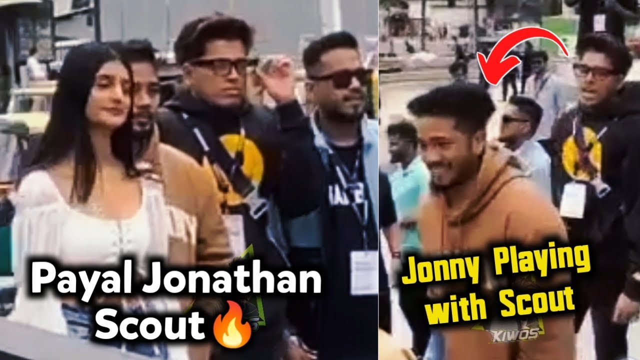 Payal Jonathan Together | Jonny Hugs Scout 🚀💛 - YouTube