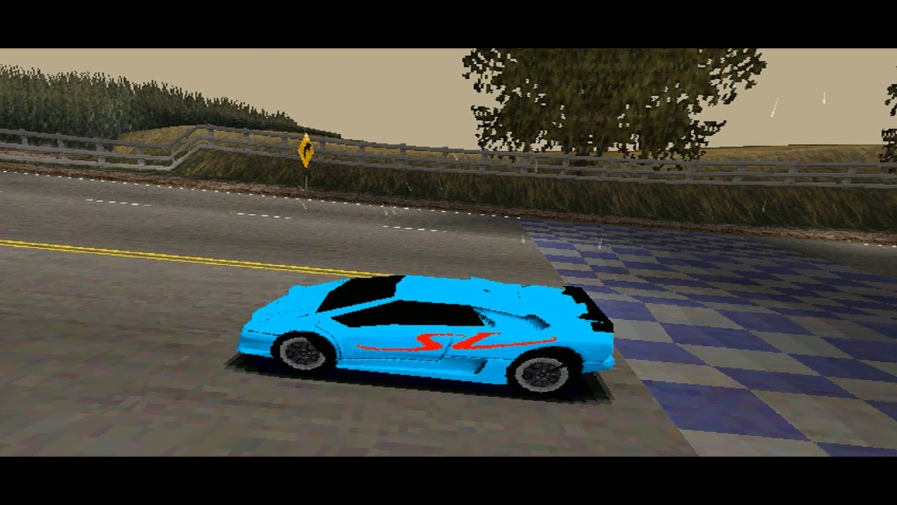 NFS 3 HOT PURSUIT LAMBORGHINI DIABLO SV HOMETOWN WET WEATHER NEED FOR ...