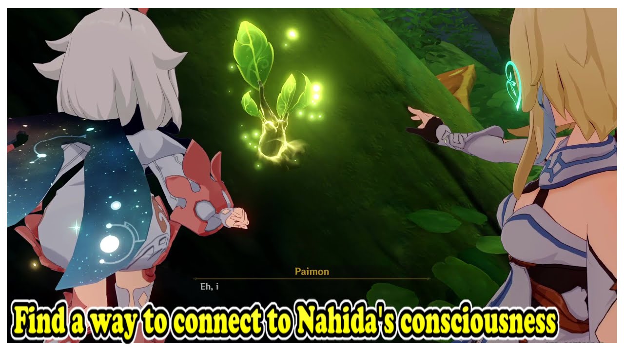 Find a way to connect to Nahida's consciousness Genshin Impact - YouTube