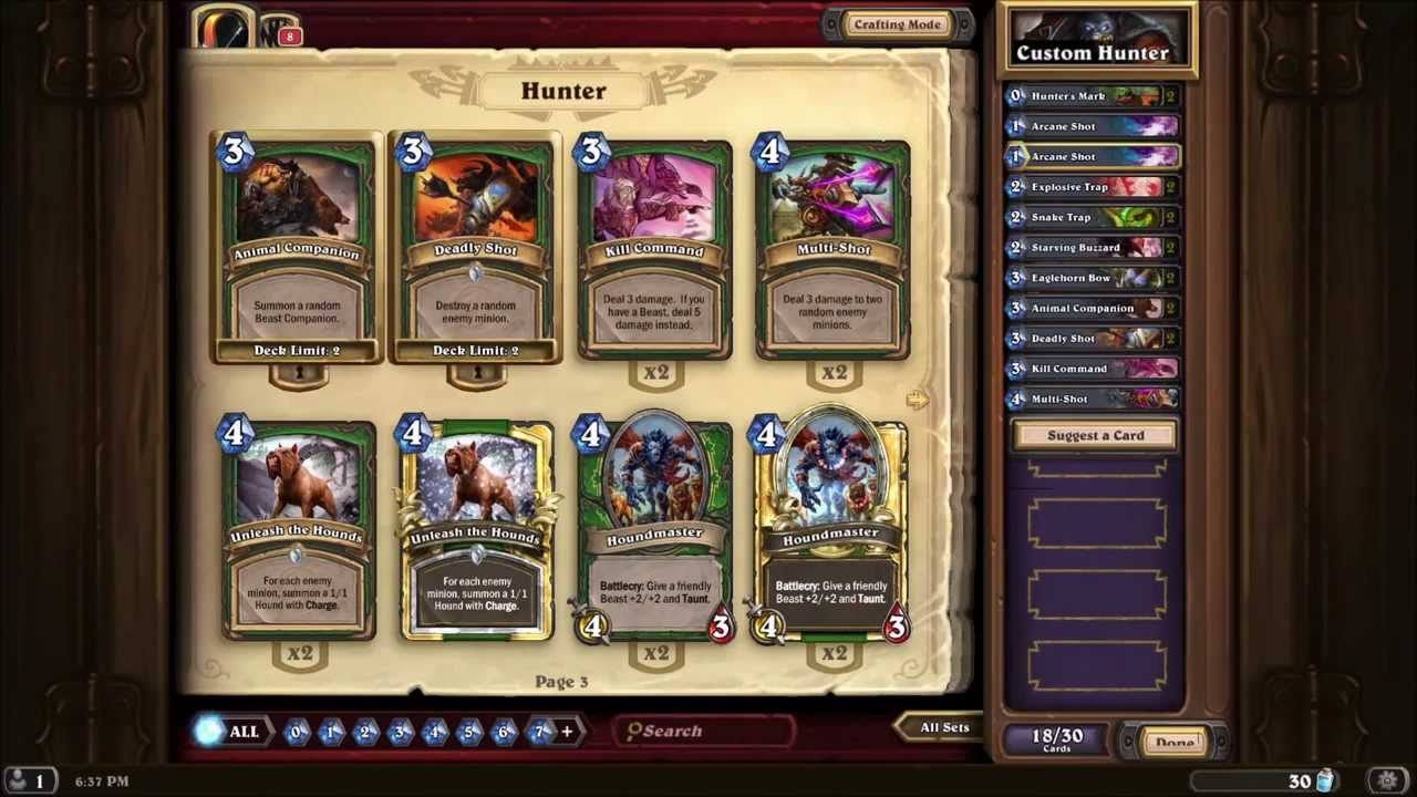 Hearthstone Beta Season 1 Ranked Games pt. 1 - YouTube