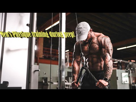 What Men's Physique training during prep looks like!