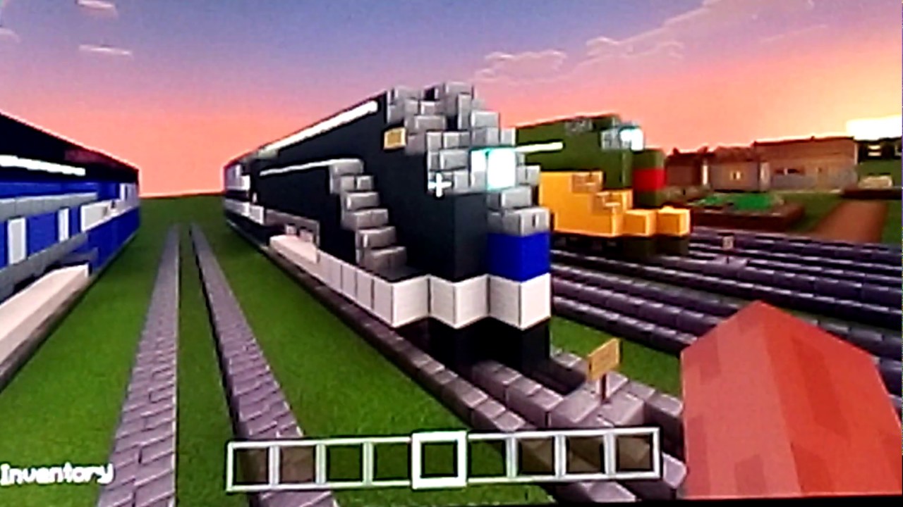 Reviewing New York Central Mercury train in Minecraft - YouTube
