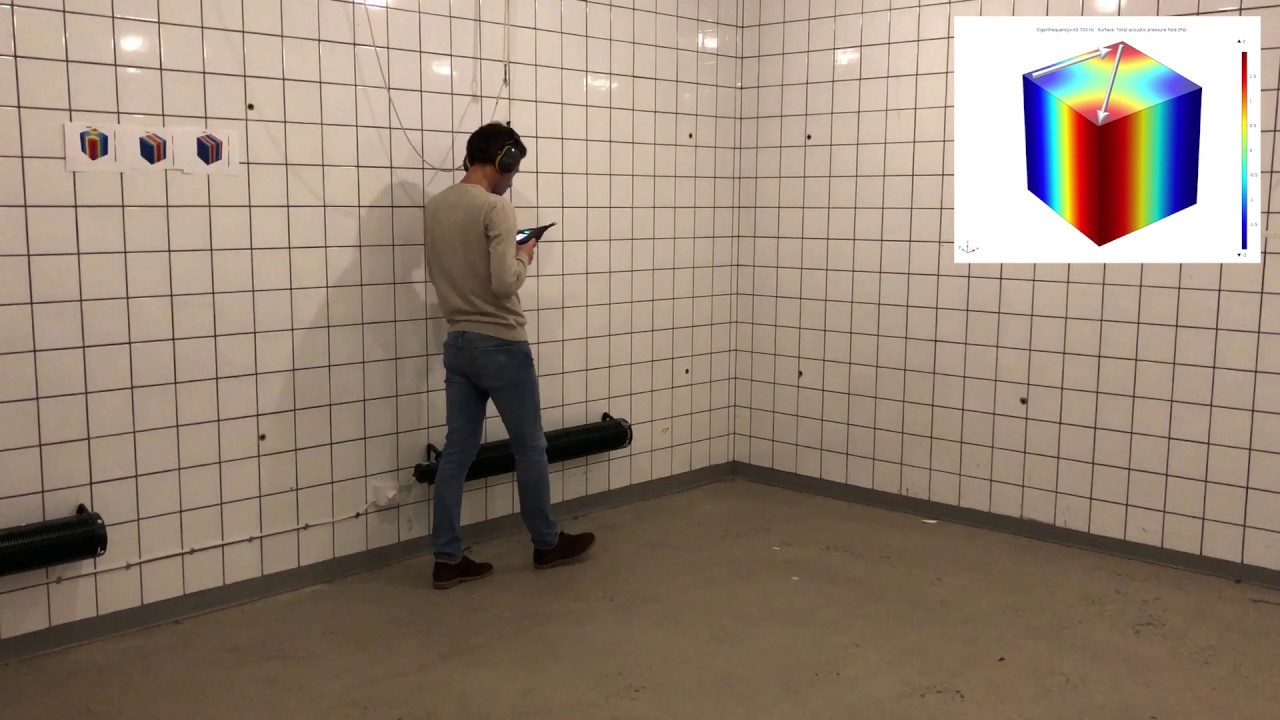 Modos propios cámara reverberante (LARGO) | Eigenmodes reverberant ...