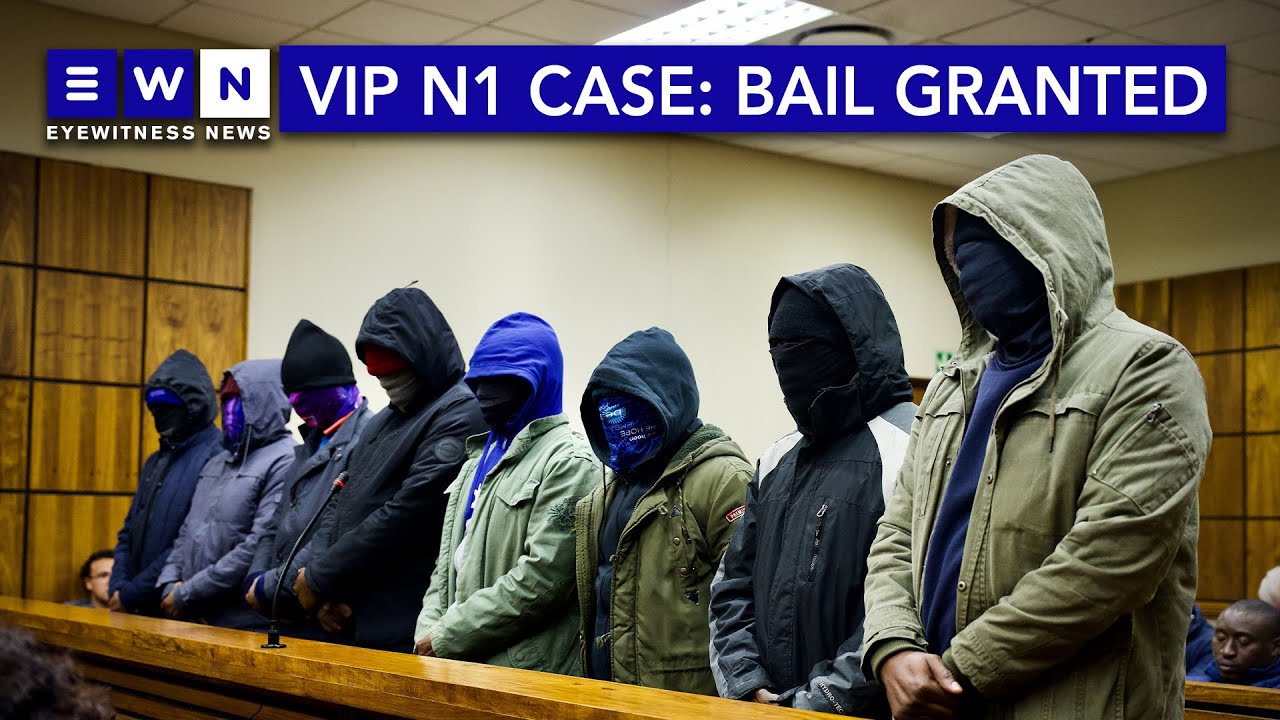 8 VIP protection unit members each granted R10,000 bail - YouTube