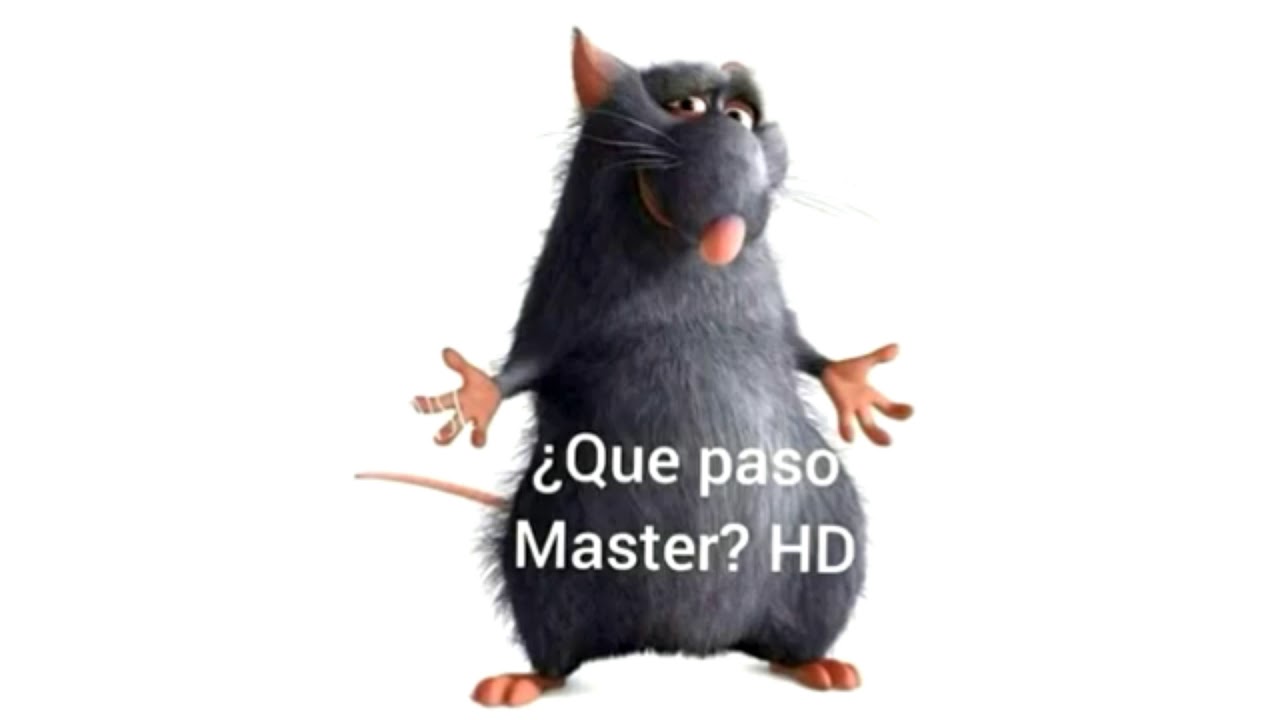 ¿Que pasó Master? HD - YouTube