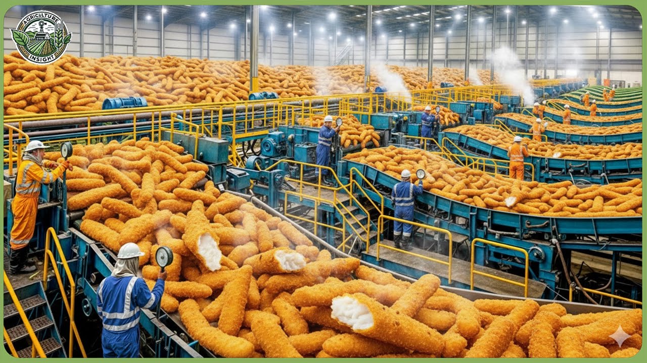 How Fish Sticks Are Made – Inside Massive Million-Ton Processing Lines ...