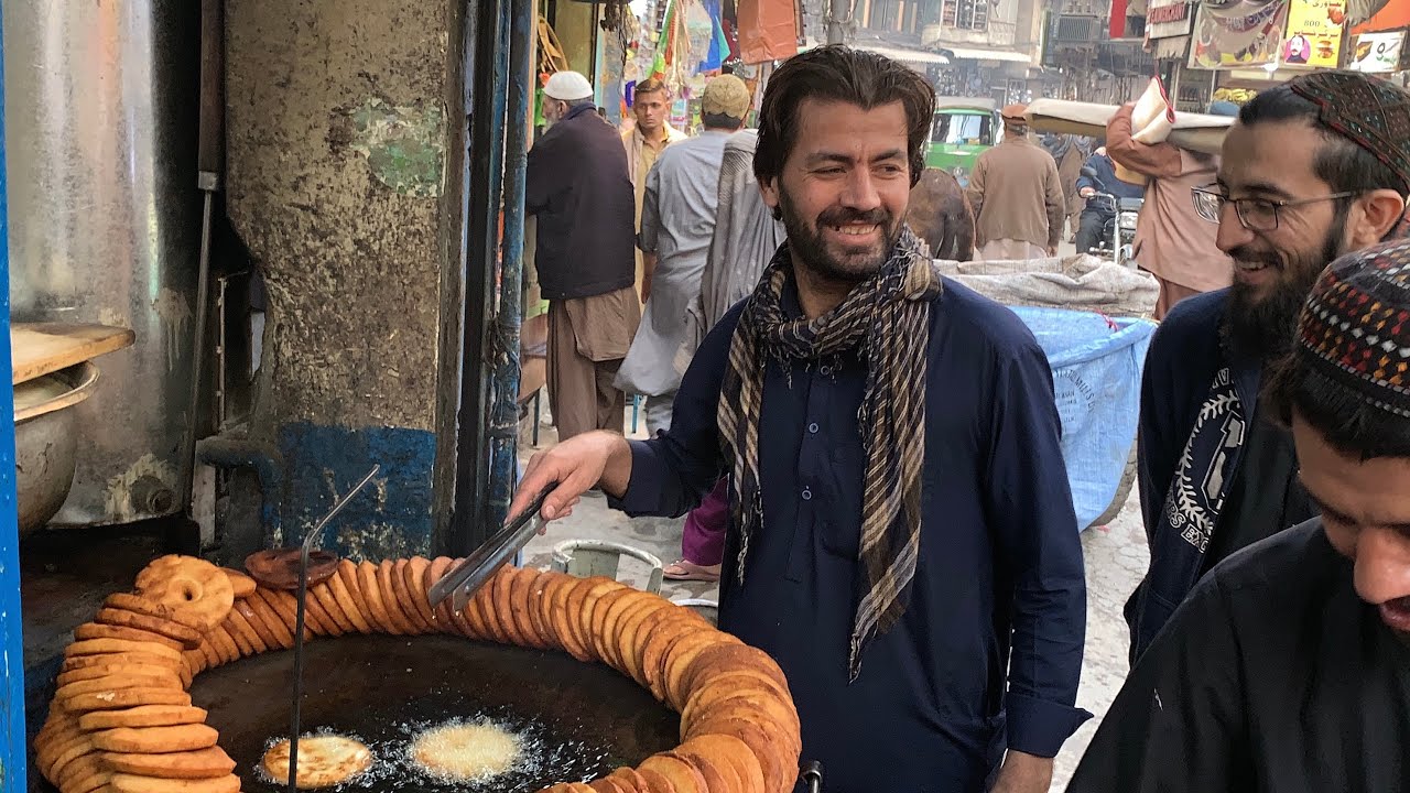 Pakistan 🇵🇰 | Young Pashtoon Cooking Traditional Sweet Breads - YouTube