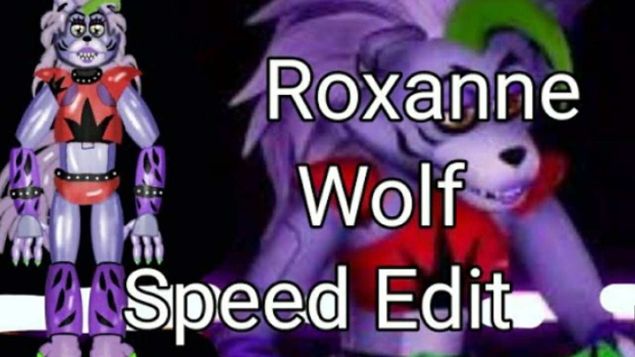 (Re-Posted)Roxanne Wolf Speed Edit/Paint - YouTube