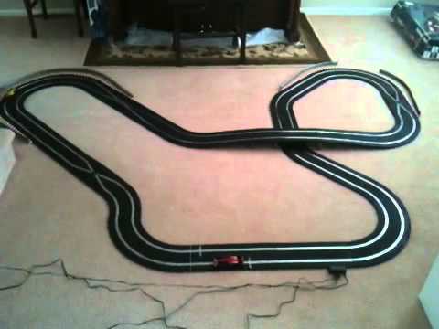 Scalextric F1 Track - Damon Hill - YouTube