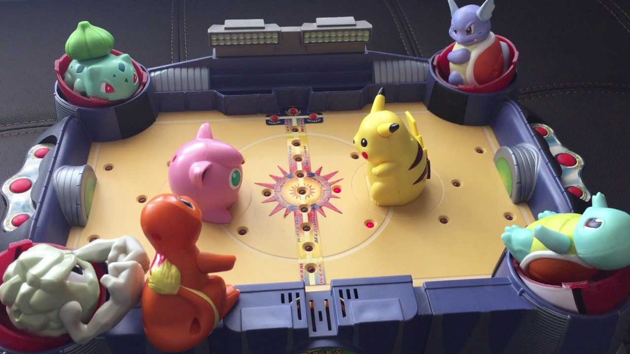 Pokemon Battle Stadium Pikachu vs Jigglypuff THINKChip Nintendo - YouTube