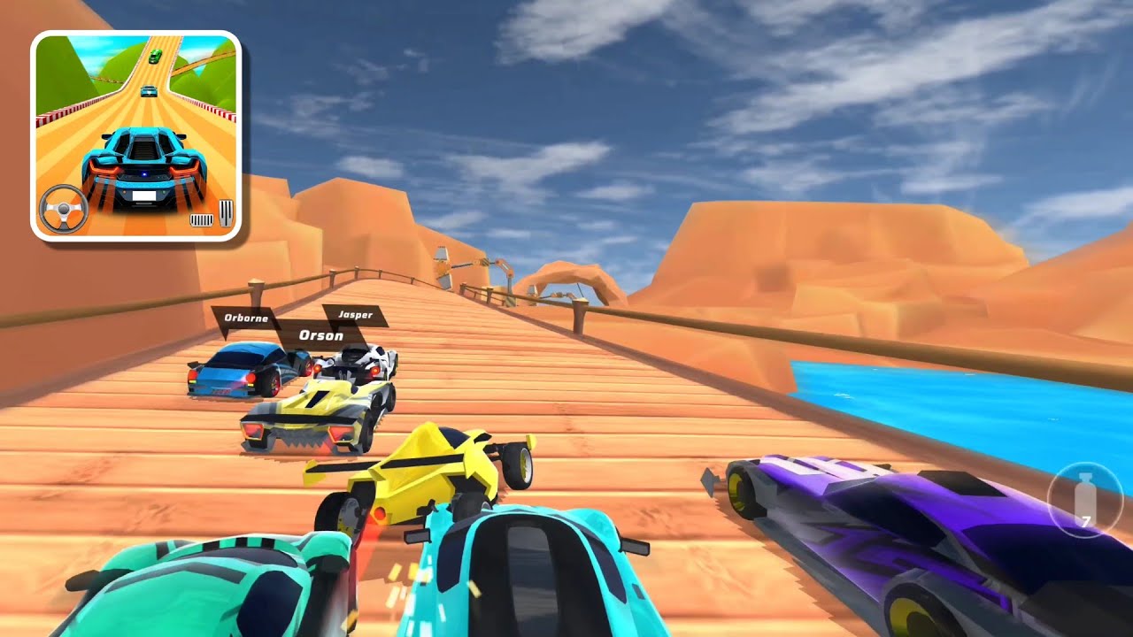 Car Race Gameplay Levels 481 to 490 with Vehicle - Barrel F22 - YouTube