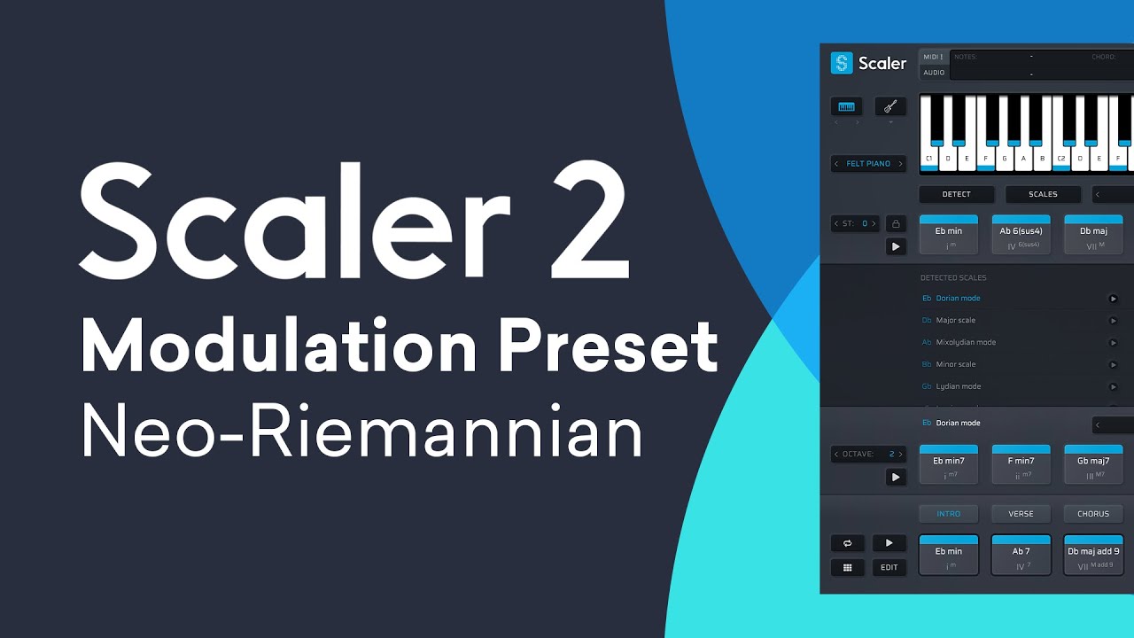 Scaler 2.1 | New Modulation Preset - Neo-Riemannian - YouTube