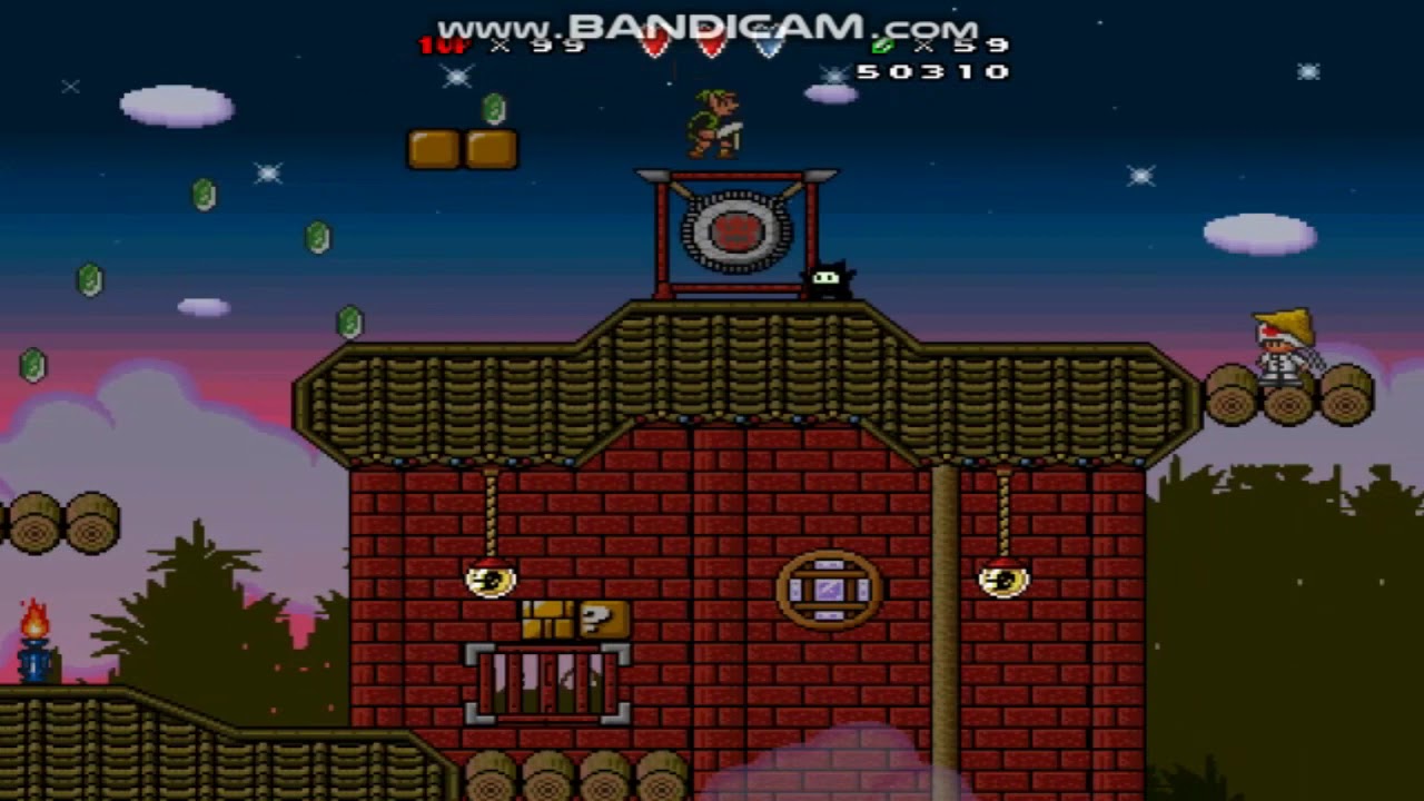 SMBX Custom Level - Ninji's Oriental Forest | Old level - YouTube