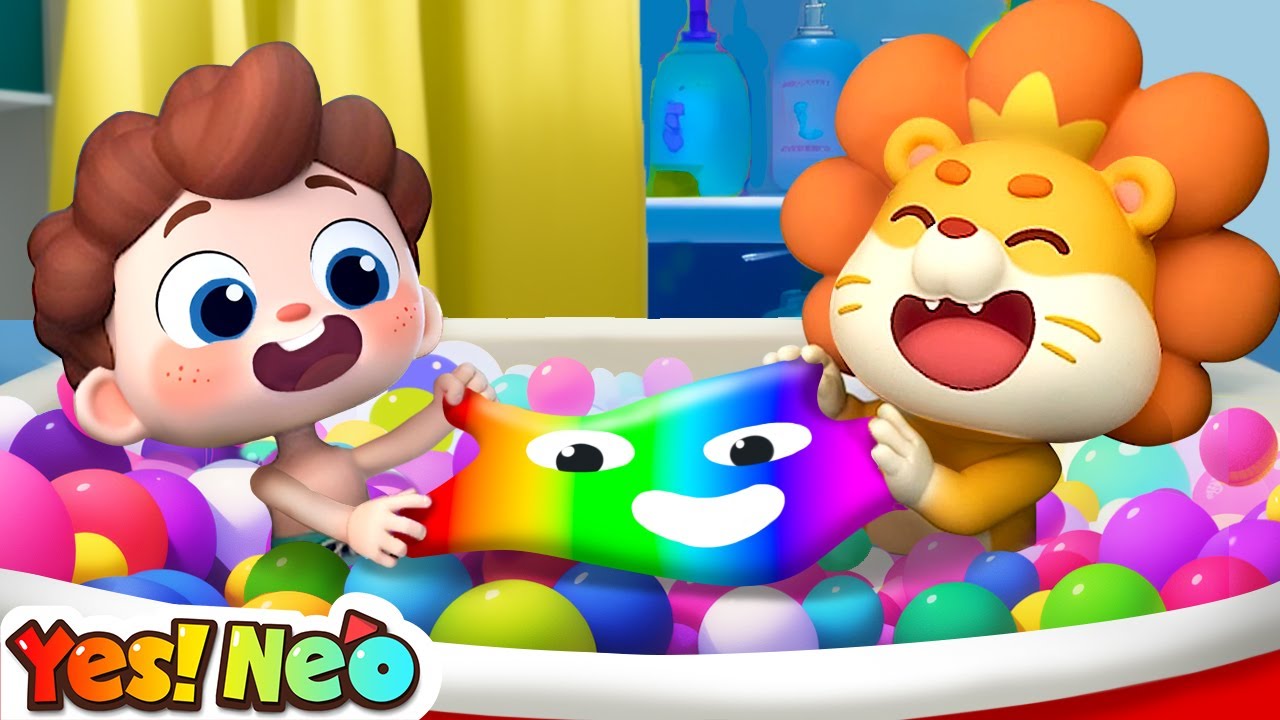 Bubble Bath Song | Slime Bath Song | Johny Johny Yes Papa | Nursery ...