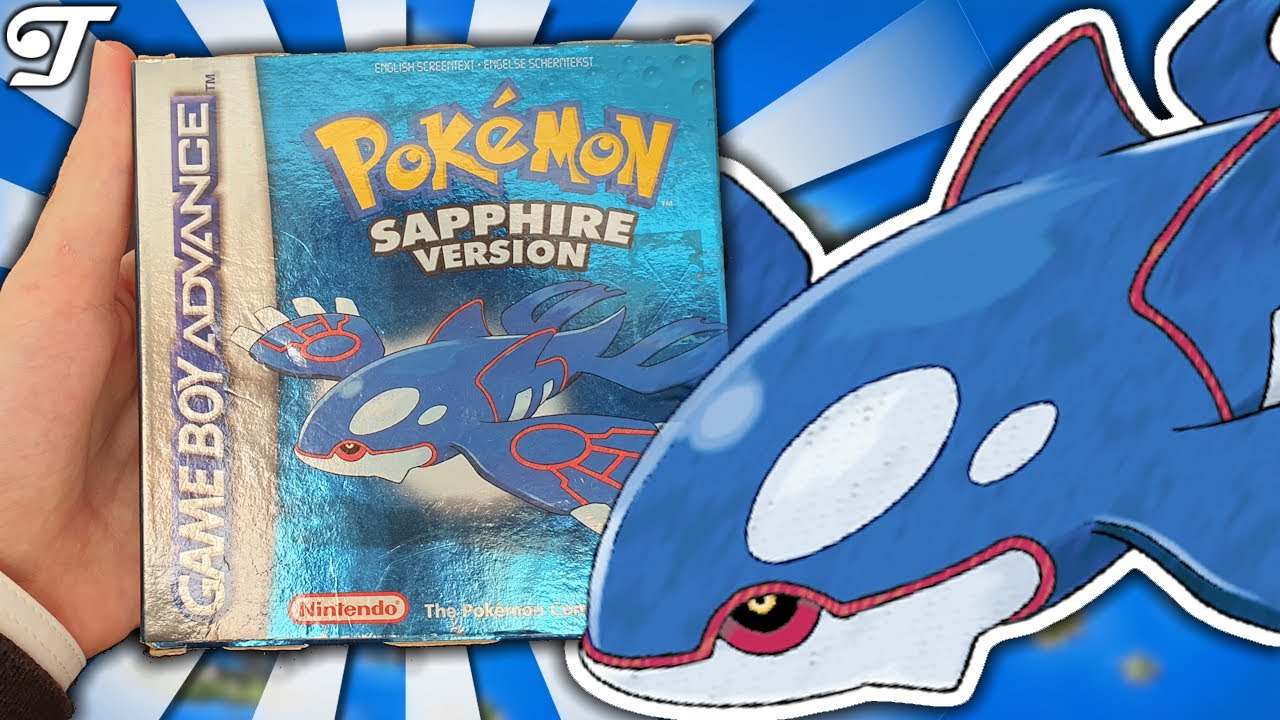 Authentic GBA Pokemon SAPPHIRE Unboxing (PAL) | Pokémon - YouTube