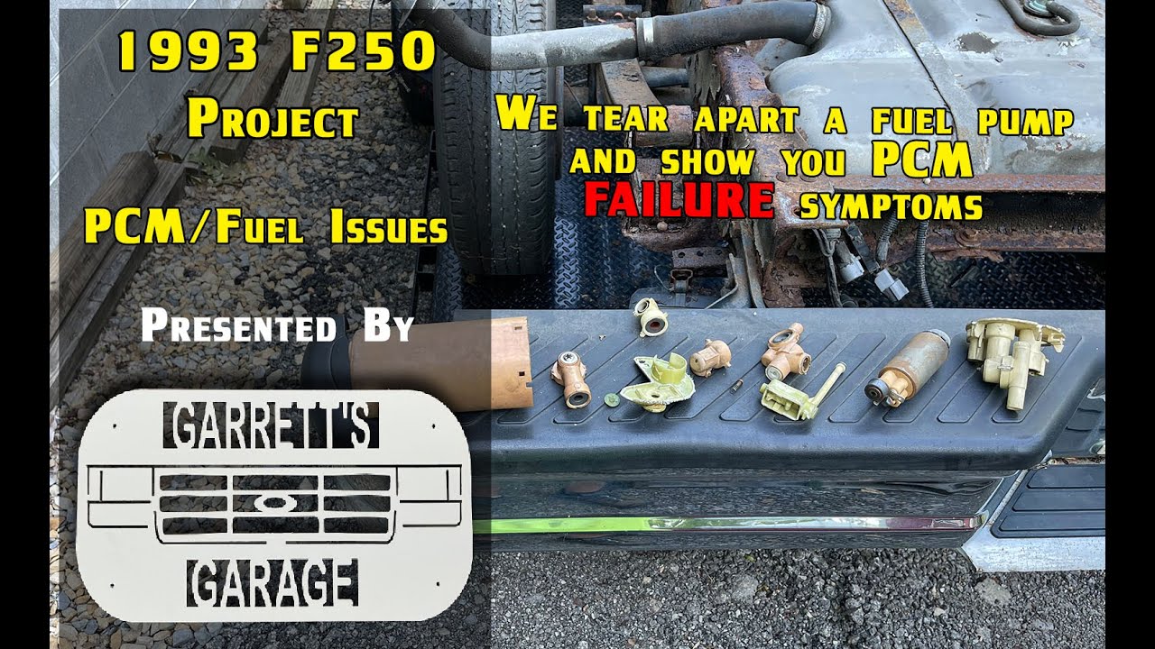 1993 Ford F-250 PCM diagnostic and Fuel Pump diagnostic - YouTube
