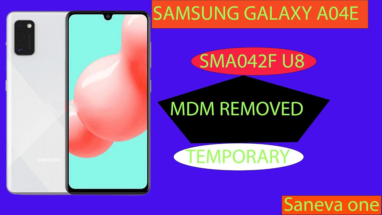 HOW TO REMOVE MDM TEMPORARY ON SAMSUNG GALAXY A042F BINARY8 - YouTube