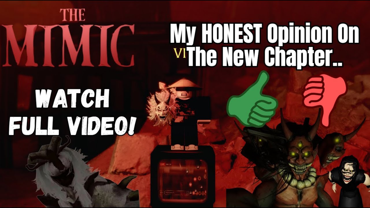 My HONEST Opinion On The New Chapter.... - The Mimic Book 2 Chapter 4 ...