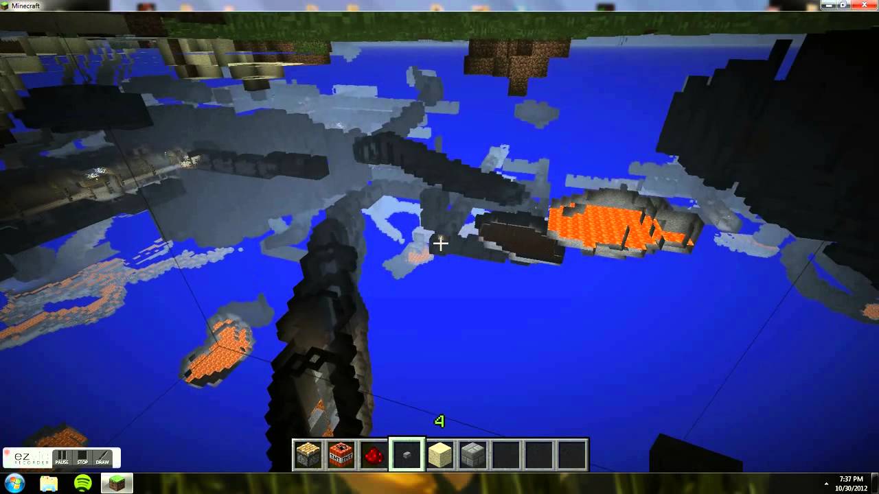 Minecraft: How to make X-ray vision - YouTube