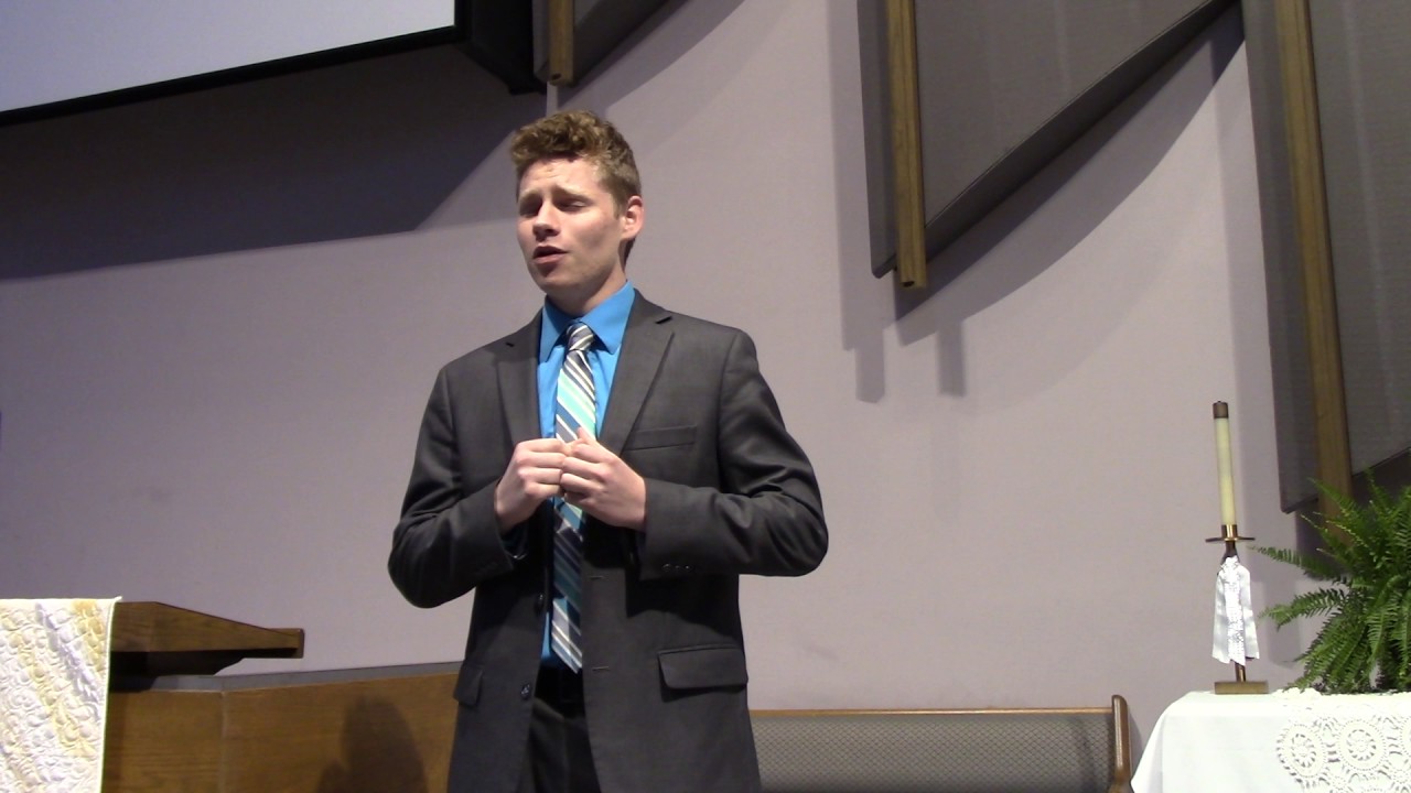 Taylor Egan - Helen C. Adams Vocal Music Scholarship Audition - YouTube