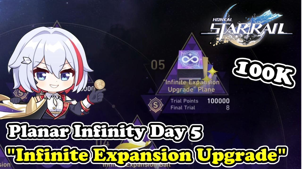 Planar Infinity DAY 5 "Infinite Expansion Upgrade" Plane (100K High ...