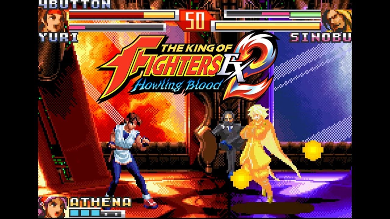 The King of Fighters EX 2: Howling Blood - ザ・キング・オブ・ファイターズ EX 2 (GBA ...