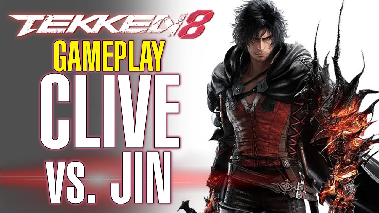 CLIVE vs. JIN KAZAMA Gameplay - FINAL FANTASY XVI x TEKKEN 8 SPECIAL TALK LIVE - YouTube