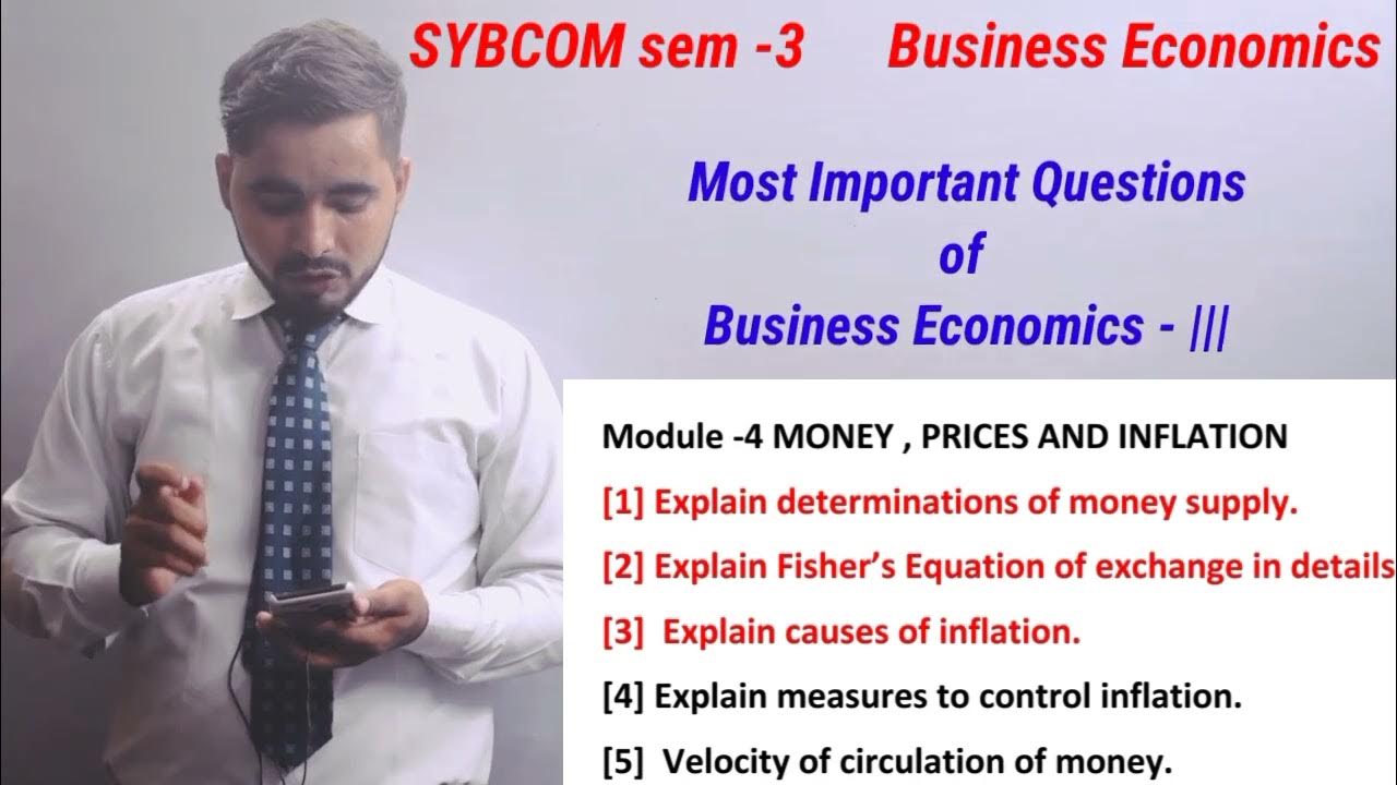 Most Important Questions of Business Economics -3 | Module -1 | SYBCom ...