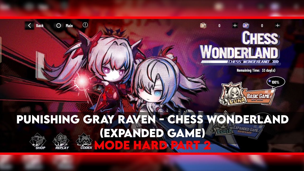 Main Catur Chess Wonderland (expanded game) - Punishing Gray Raven - Mode Hard Part 2 - YouTube