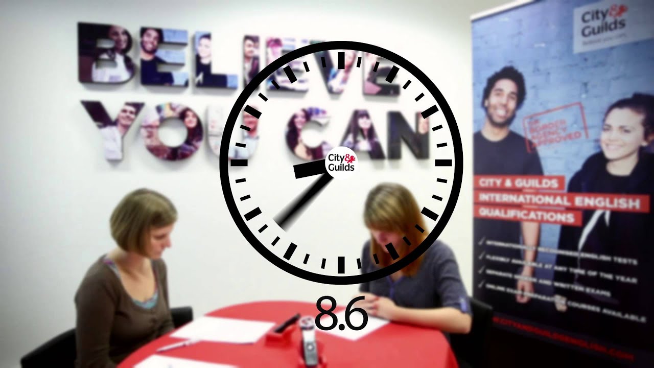 City & Guilds International Spoken ESOL - B2 level - Pass - YouTube