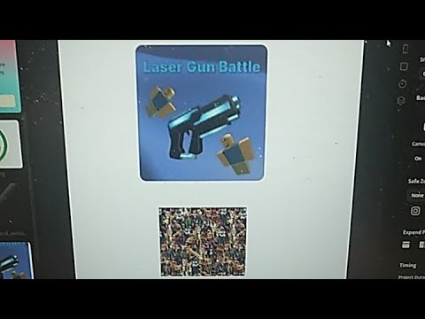 Roblox Lazer Gun battle part 65, but I play with everyone - YouTube
