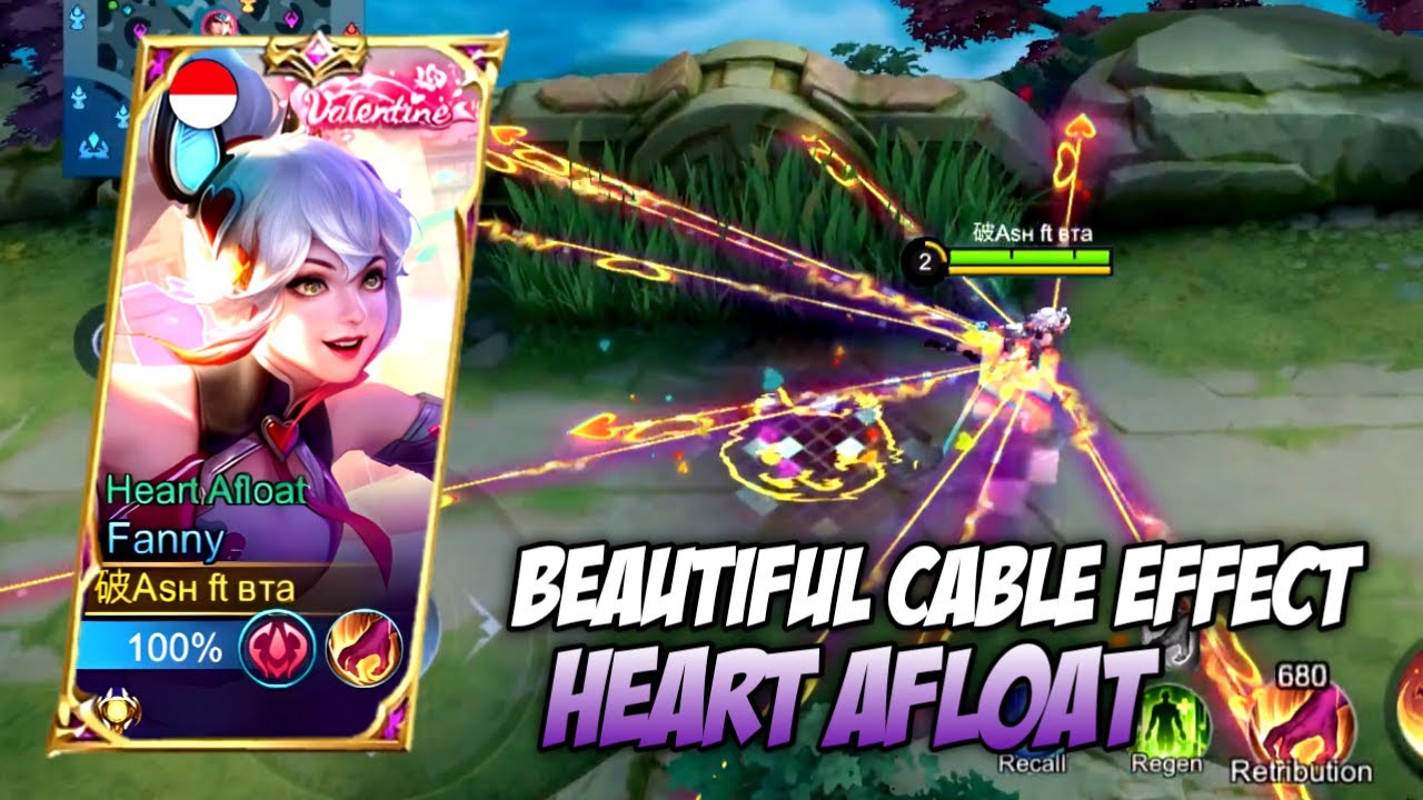 FANNY BEAUTIFUL CABLE EFFECT HEART AFLOAT SKIN - FANNY GAMEPLAY 2023 ...