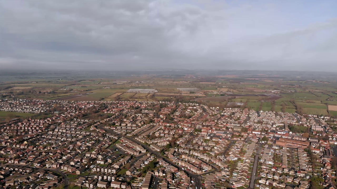 Haxby, York. Aerial Tour 4k - YouTube