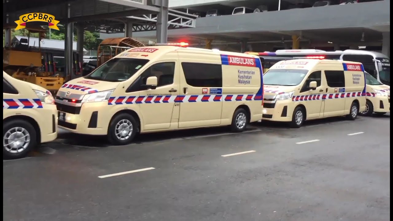 Ambulans KKM nampak smart dengan facelift baharu! 2021 1080p - YouTube