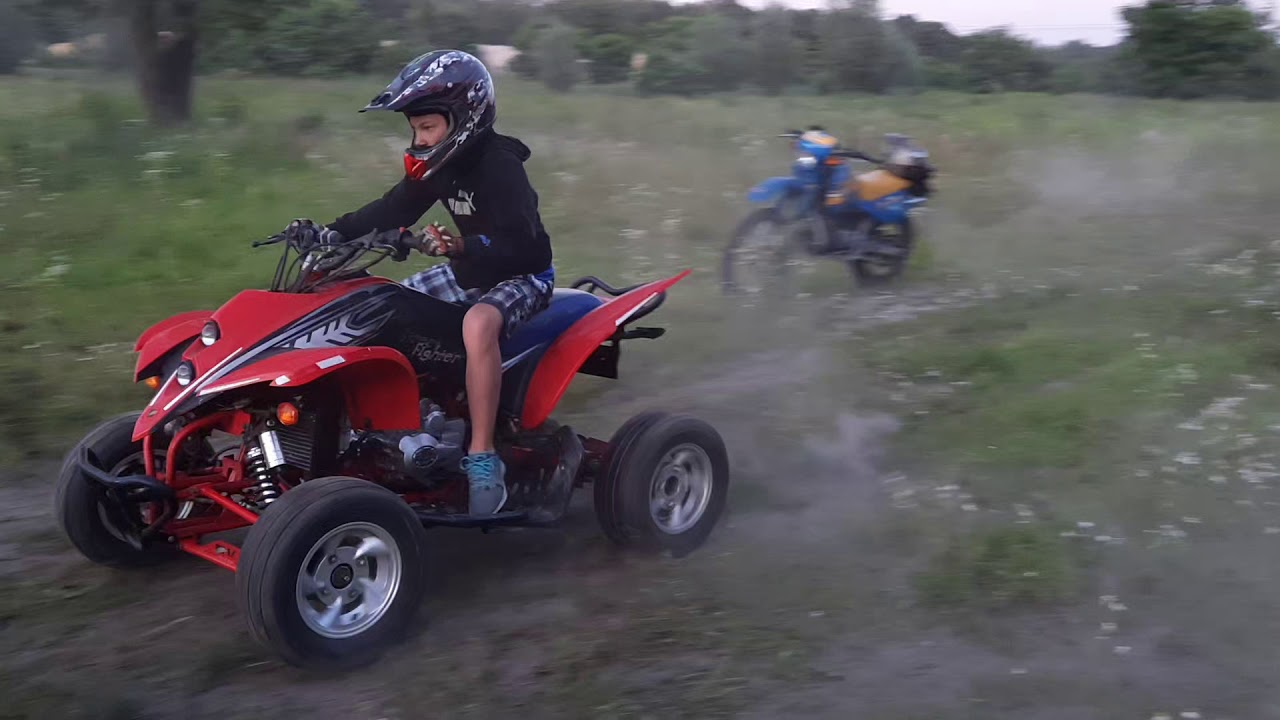 Quad Shineray 250 drift - YouTube