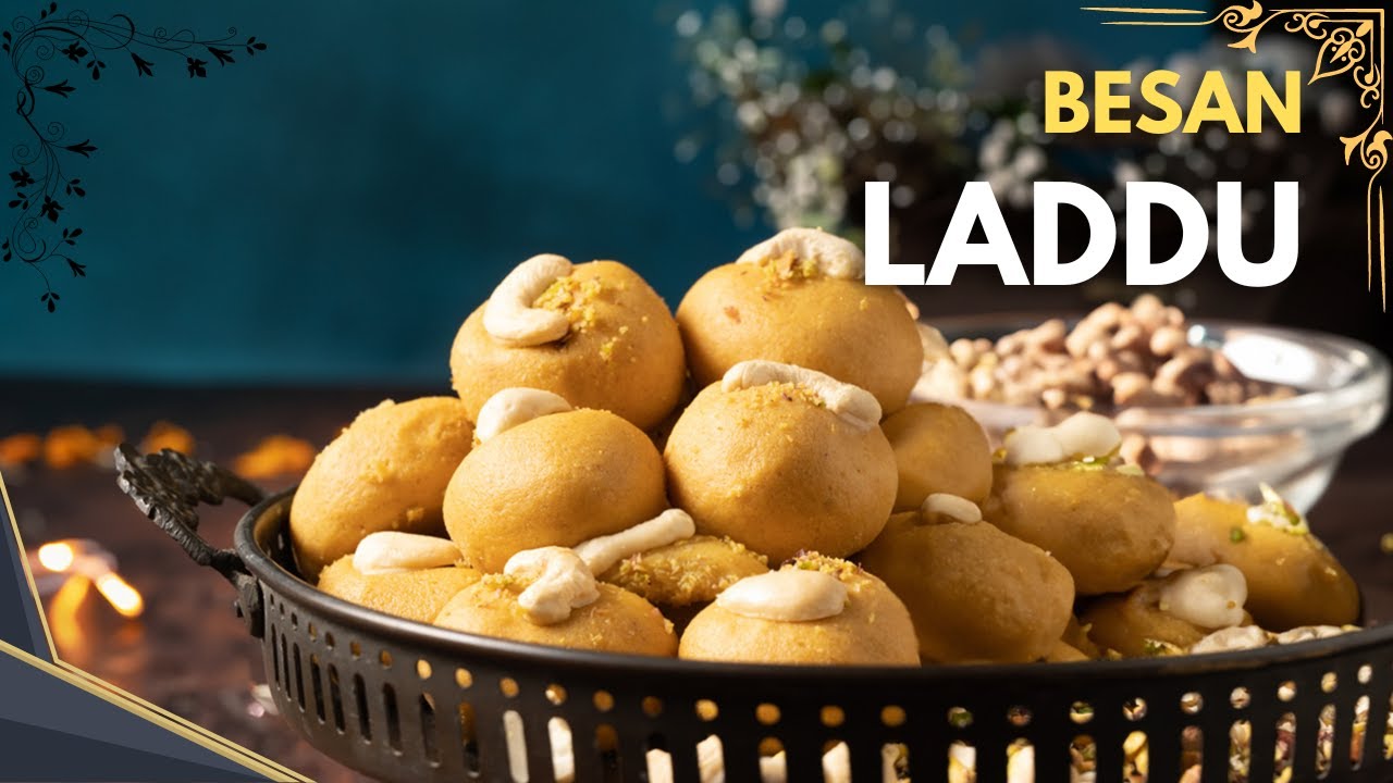 How to make besan laddu at home | Besan Ladoo recipe | Masala Drops ...