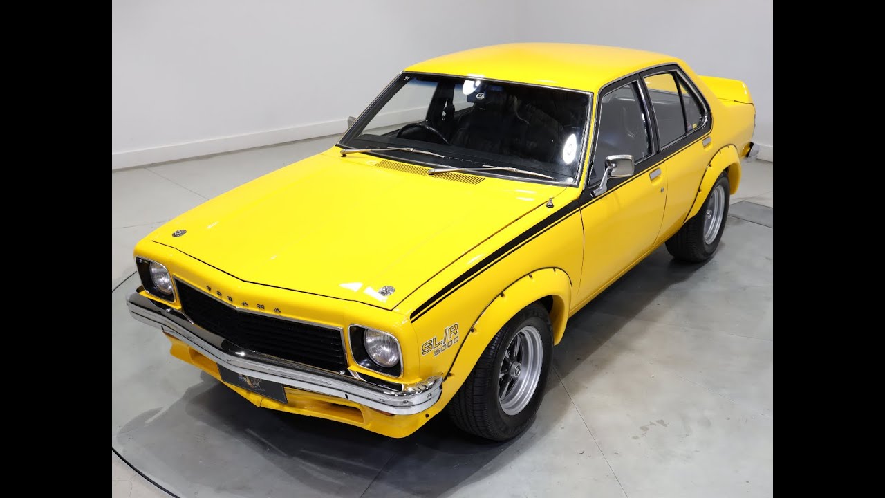 For Sale - 1974 Holden LH Torana L34 SLR 5000 - Chrome Yellow - YouTube