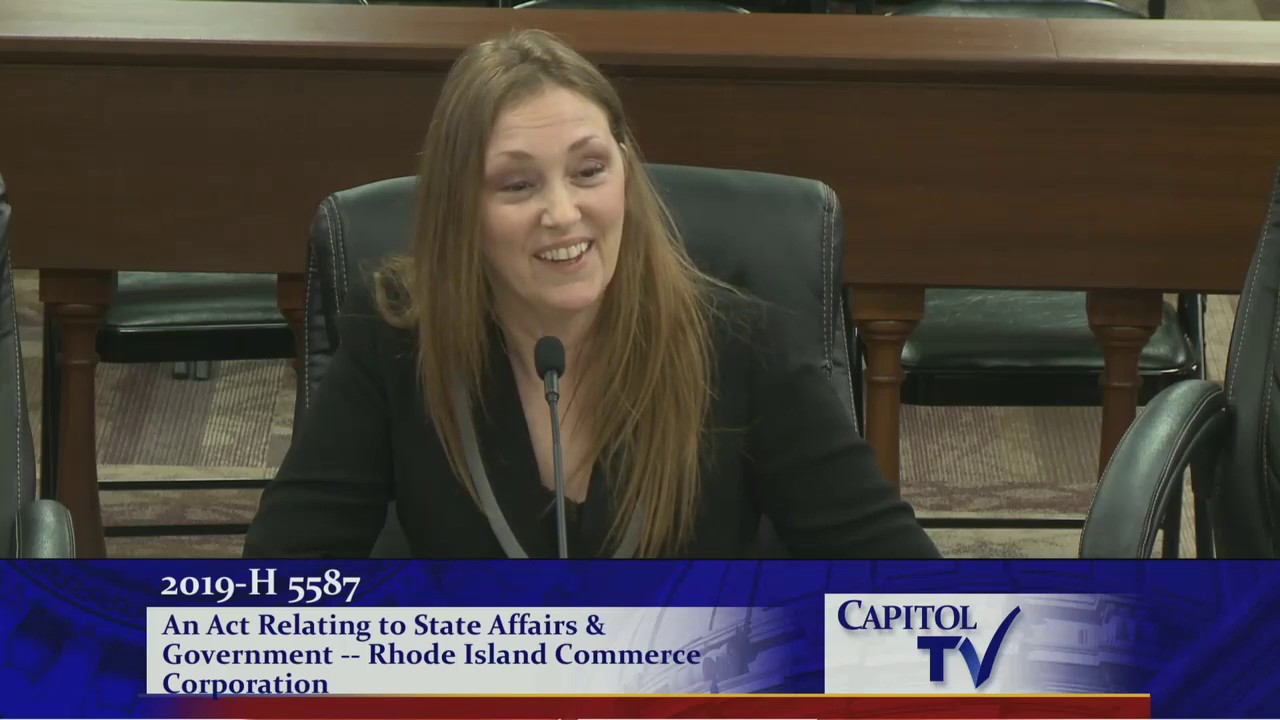 Rep. Roberts: RI Commerce Corporation - 2019 House Bill No. 5587 ...
