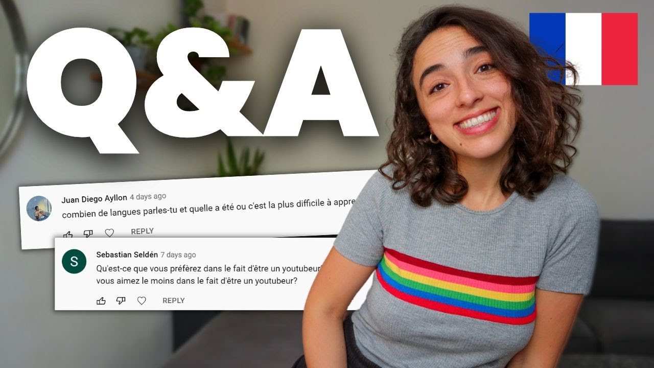 Je réponds à vos questions en FRANÇAIS ! - YouTube