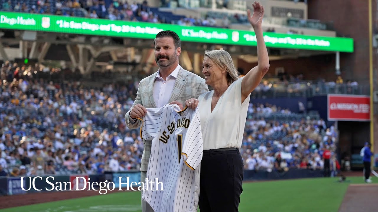 Padres CEO Honors UC San Diego Health CEO for U.S. News & World Report ...