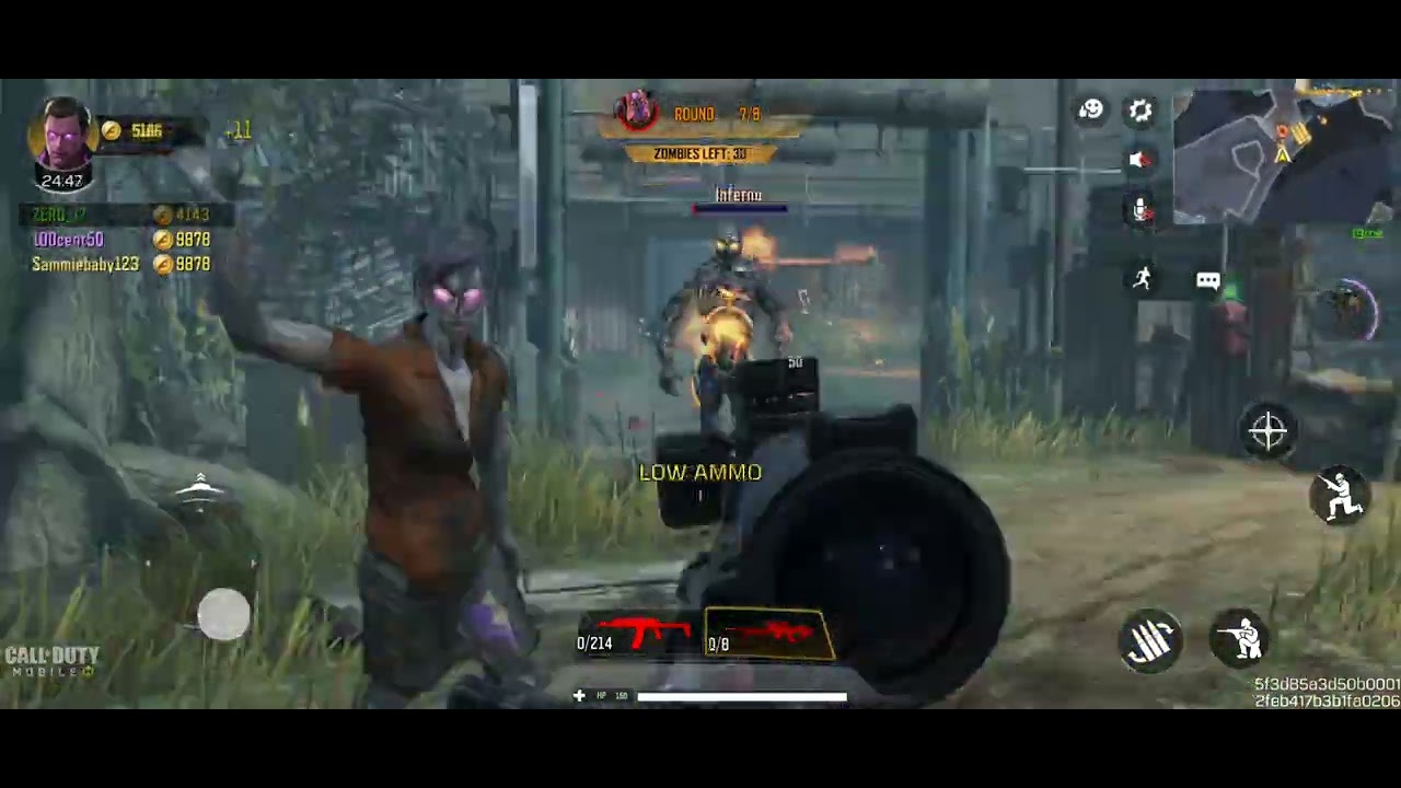 CODM/Killing Zombies with basic guns/#zombiesurvival - YouTube