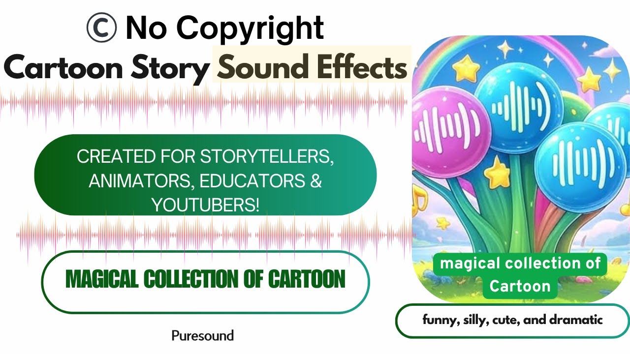 200+ Free Sound Effects for Kids Stories & Cartoons – No Copyright ...